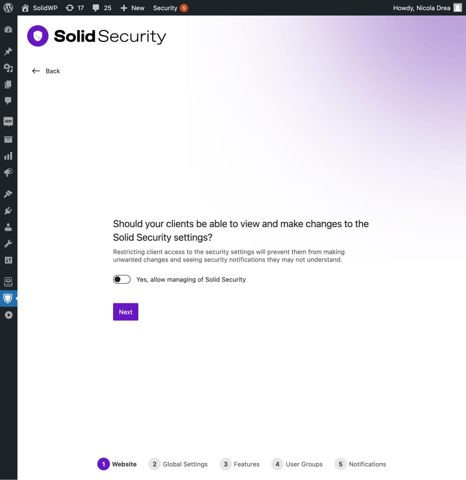 QS • Hướng dẫn sử dụng Plugin Solid Security Pro - Phần cơ bản