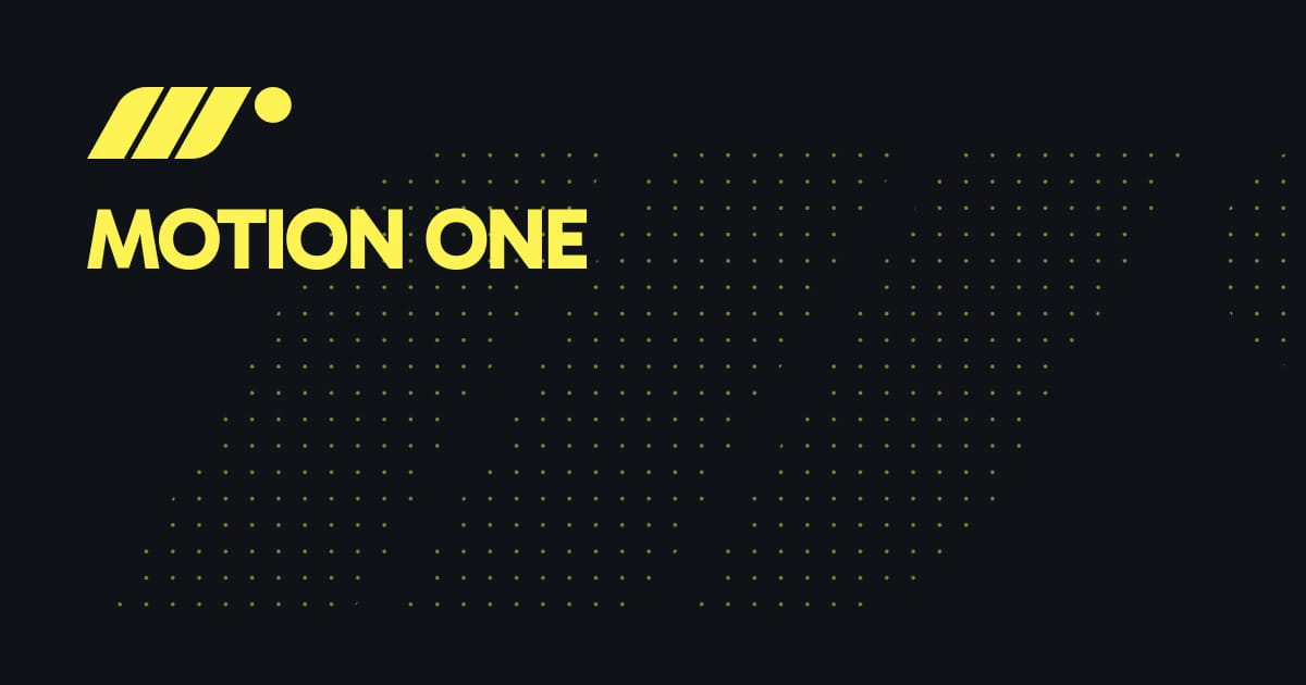 QS • Motion One - thư viện hiệu ứng đa năng nhẹ nhàng