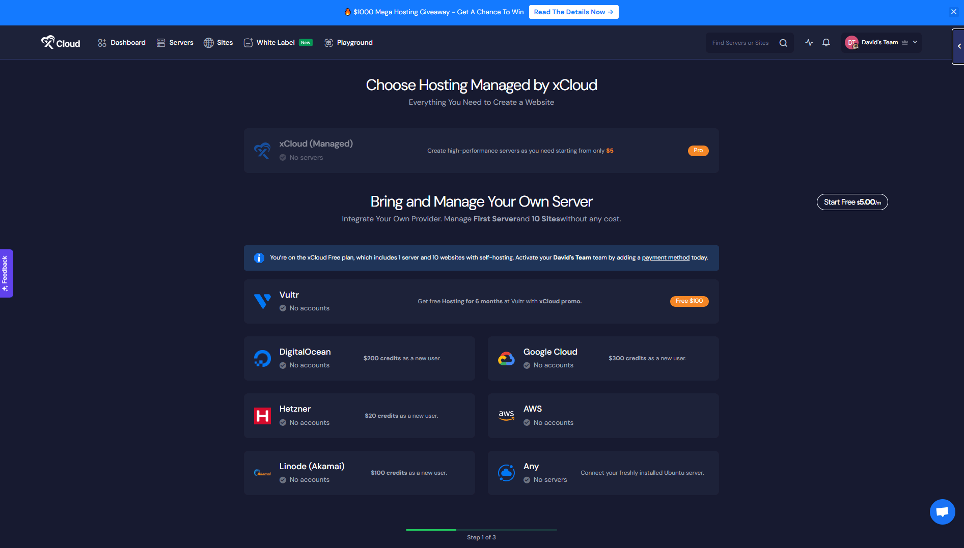 QS • XCloud - Managed Hosting và Control Panel chất lượng