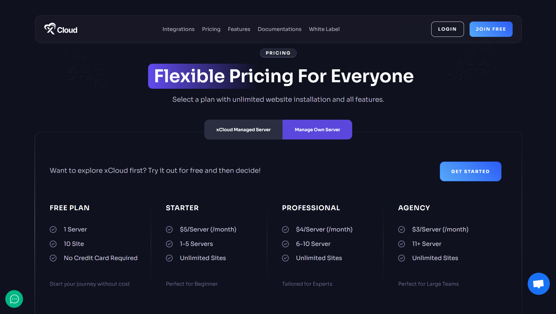 QS • XCloud - Managed Hosting và Control Panel chất lượng